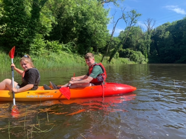 Kayaking on Lower Lake