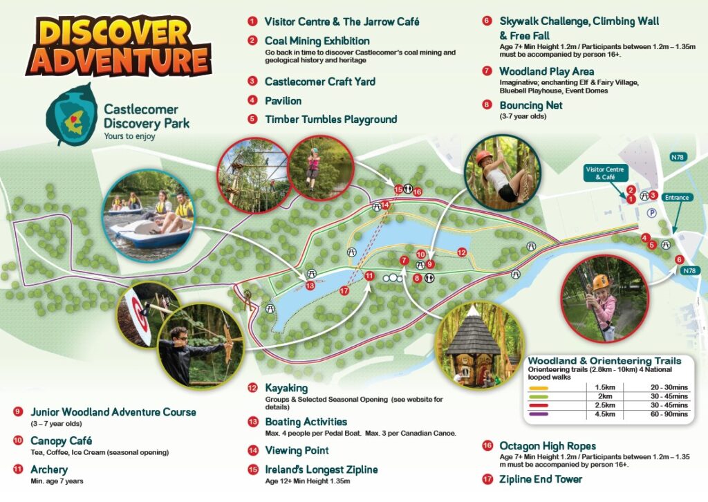 Orienteering & Walking Trails - Castlecomer Discovery Park, Kilkenny ...