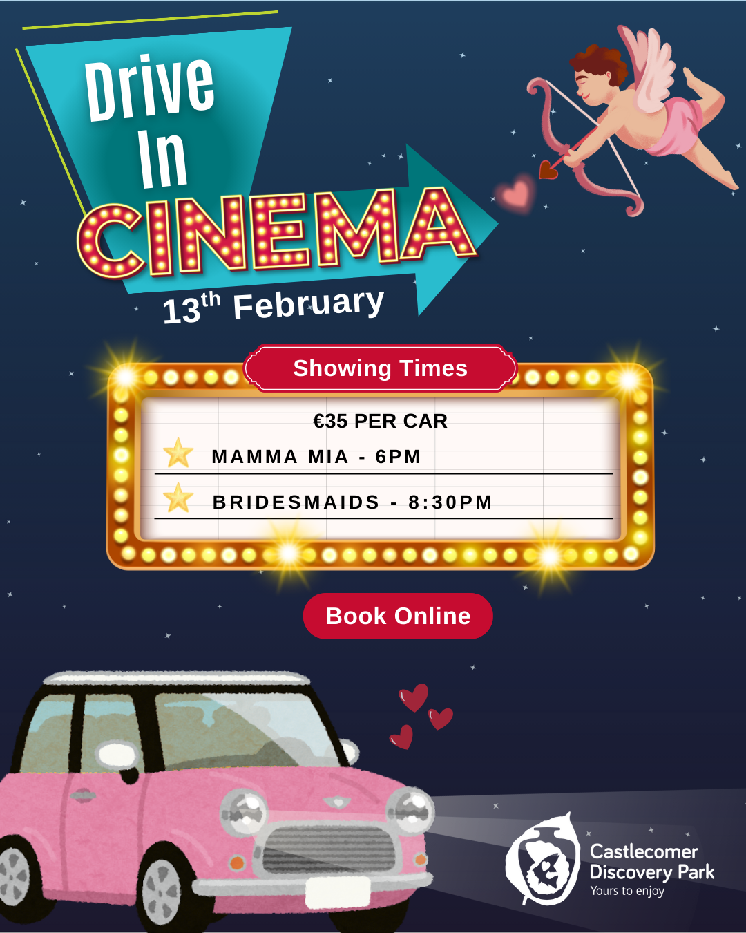 Valentines Drive in Cinema at Castlecomer Discovery Park - Castlecomer ...